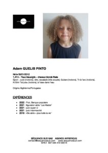 CV Adam GUELIB | Séquence Sud
