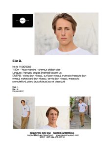 CV Elie de menibus | Séquence Sud